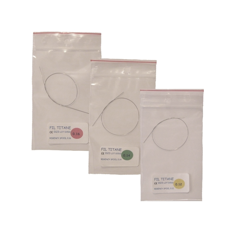 Fil Titane Orthonyxie 0.12 à 0.16 mm | Correction Ongle Incarné Taille 0,12