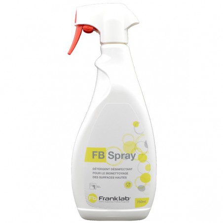 FB Spray Détergent désinfectant Surfaces Hautes 750 ml - Crispin Mé...